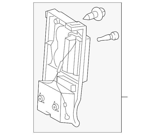 2007-2021 Toyota Tundra Seat Back Panel 71705-0C010-C0 | OEM Parts Online