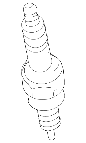 2014-2016 Toyota Tacoma Spark Plug 90919-01266 | Toyota Parts Express