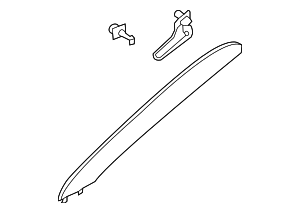 2020-2025 Subaru Windshield Pillar Trim 94010AN10CME | Subaru Parts Store