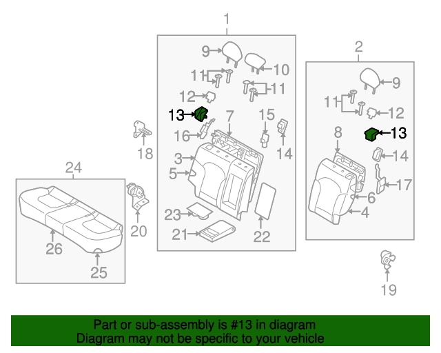 2010-2013 Hyundai Tucson Handle Bezel 89321-2S000-MBS | OEM Parts Online