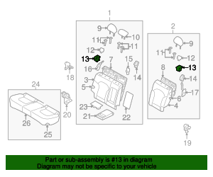 2010-2013 Hyundai Tucson Handle Bezel 89321-2S000-MBS | OEM Parts Online