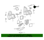 1996-2023 GM Heating and Air Conditioning Auxiliary Blower Motor ...