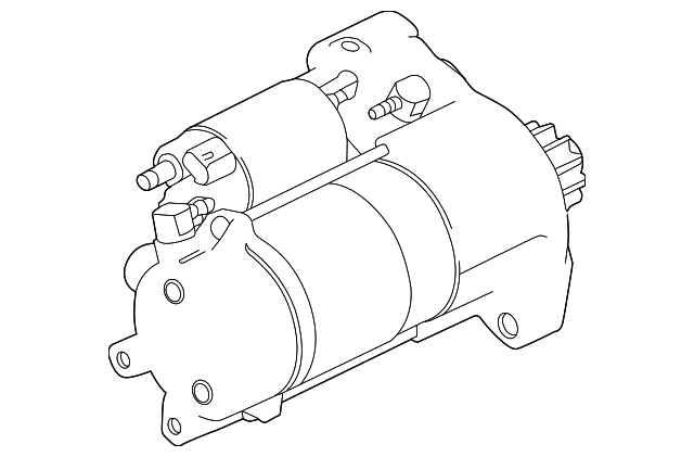 Genuine Starter Motor for 2015-2024 Land Rover | Land Rover Part ...