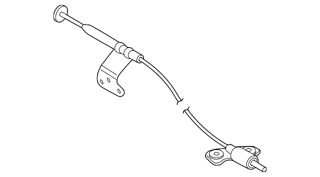 Audi OEM Shift Control Cable Part# 4M0-713-045-E | OEM Vehicle Parts