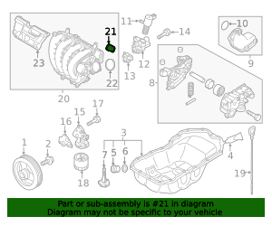 PY01-13-111 - Intake Manifold Mount Gasket - 2014-2020 Mazda | Werner ...