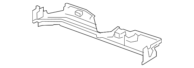 2016-2019 Chevrolet Cruze Radiator Air Upper Baffle 39122801 GM ...