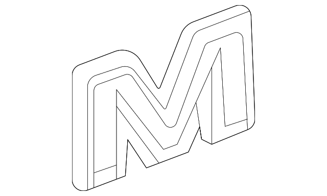 86561644 - Nameplate 2020-2025 GMC | Chevrolet Parts Direct