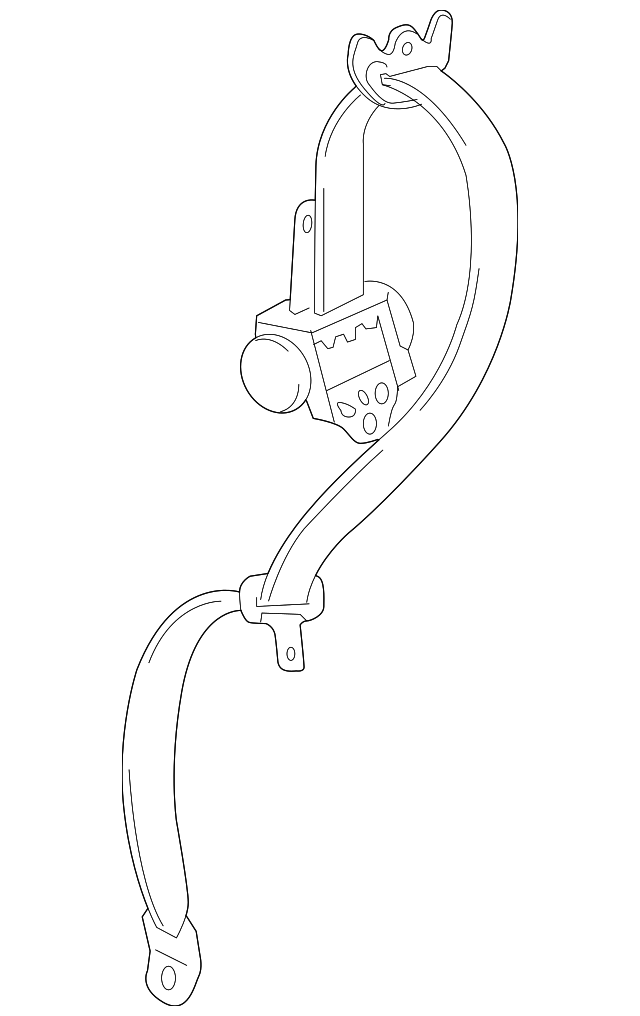 2008-2017 Toyota Sequoia Lap & Shoulder Belt 73360-0C091-B1 | Toyota Parts