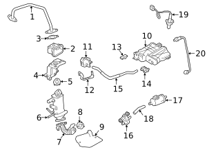 Sensor Assembly Air Fuel Ratio 22693-6CA0C | TascaParts.com