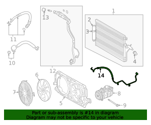 9078300800 - Liquid Line 2019-2021 Mercedes-Benz | Mercedes-Benz USA Parts