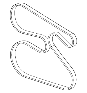 2016-2024 GM V-Ribbed Serpentine Belt 12647764 GM | GMPartsDirect.com