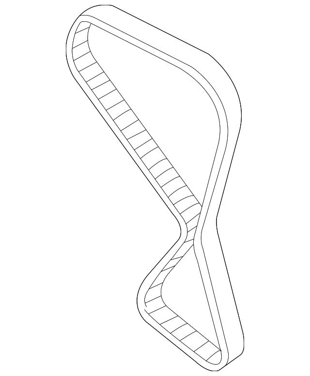 Genuine Timing Belt for 1999-2005 Hyundai | Part# 24312-38220 | Hyundai ...