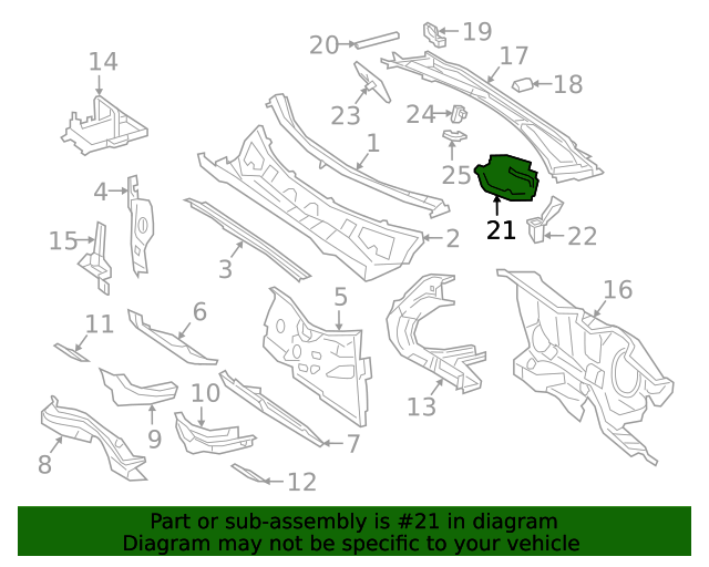 247-830-30-00 - HVAC Air Inlet Housing 2020-2024 Mercedes-Benz ...