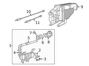 2020 Jeep Gladiator Vapor Canister 68350418AA | TascaParts.com