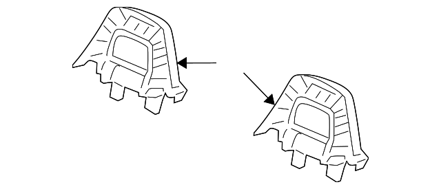 2010-2015 Lexus Roll Bar Trim Panel 66558-53010-C0 | OEM Parts Online