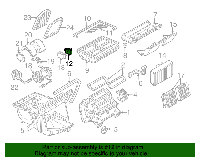 4D0-820-511 - Adjust Motor 1997-2003 Audi | Audi OEM Parts