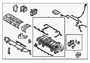 2020-2021 Kia Niro Battery Assembly 37510-G5200 | TascaParts.com