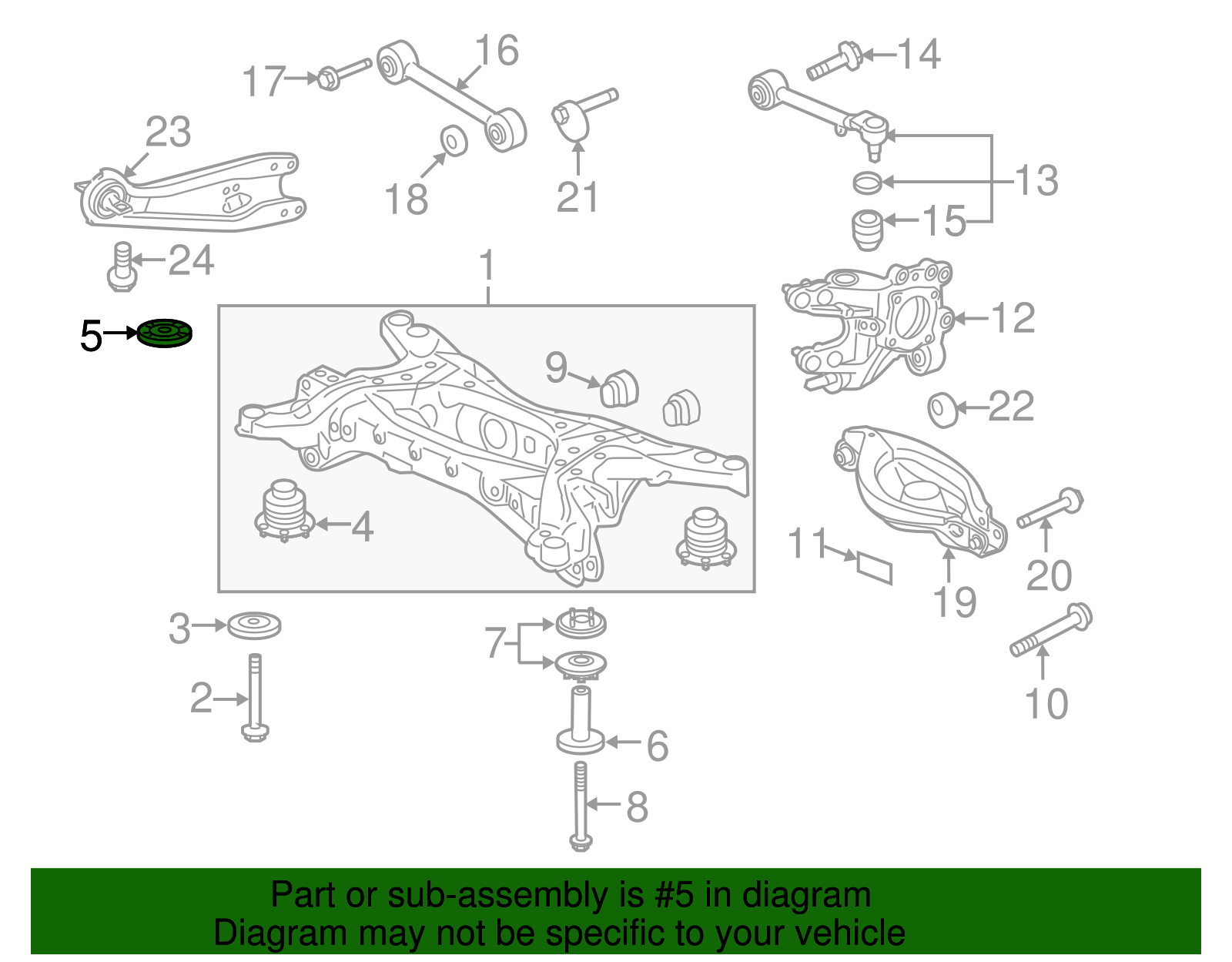 71598-T90-A01 - 2023-2024 Honda Pilot - Side Retainer | Genuine Honda Parts