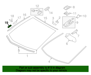 75546-47010 - Side Molding Lower Retainer 2016-2024 Toyota | Longo ...