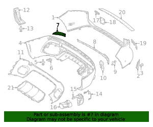 2021-2023 Mercedes-Benz Bumper Trim 247-885-94-06 | AutoNationParts.com