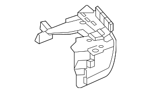 247-885-68-04 - Bezel Bracket 2021-2023 Mercedes-Benz | Mercedes-Benz ...