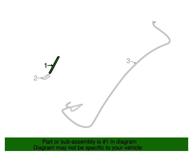 2010-2024 Mitsubishi Mast 8723A122 | Mitsubishi Parts Warehouse ...