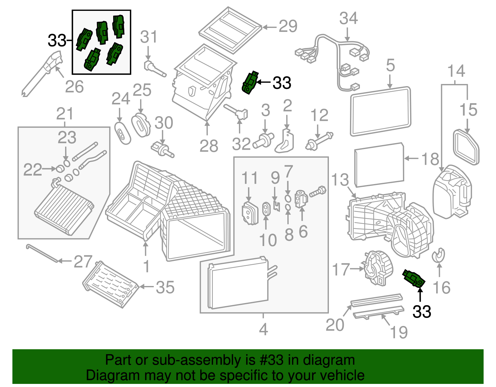 2011-2017 Volkswagen Touareg Adjust Motor 8K0-820-511-D | OEM Parts Online