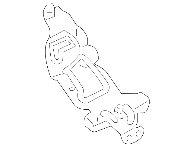 177-090-41-00 - Inter-Cooler Bracket - 2018-2021 Mercedes-Benz ...
