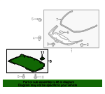 2014-2019 Cadillac CTS Front Bumper Fascia Center Air Deflector ...