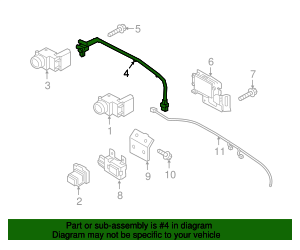2017-2019 Genesis G90 Front Camera 95780-D2000 | QuirkParts