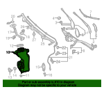 2015-2023 Mercedes-Benz Washer Reservoir 205-869-00-20 | MB Parts Store