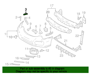 2014-2016 Porsche 911 Corner Reinforced 991-505-573-00 | OEM Parts Online