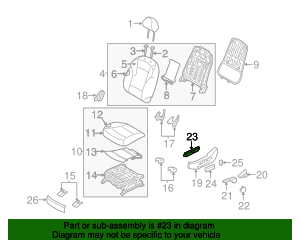 2012-2017 Hyundai Seat Switch 88540-3X100-RY | OEM Parts Online