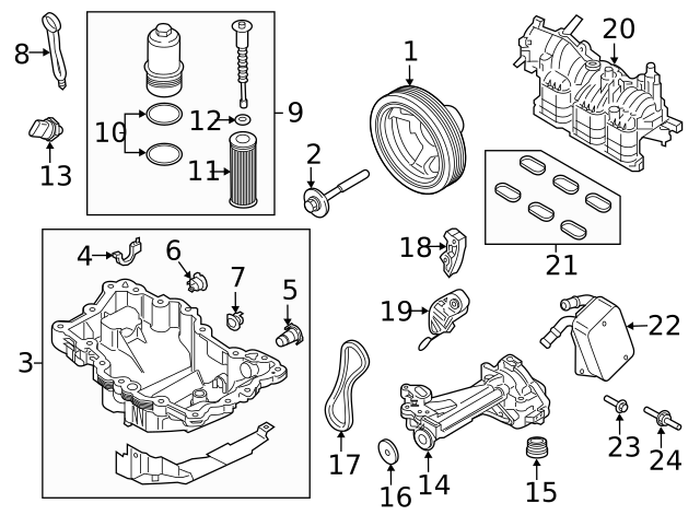 2015-2021 Ford Tensioner FT4Z-6L266-B | TascaParts.com