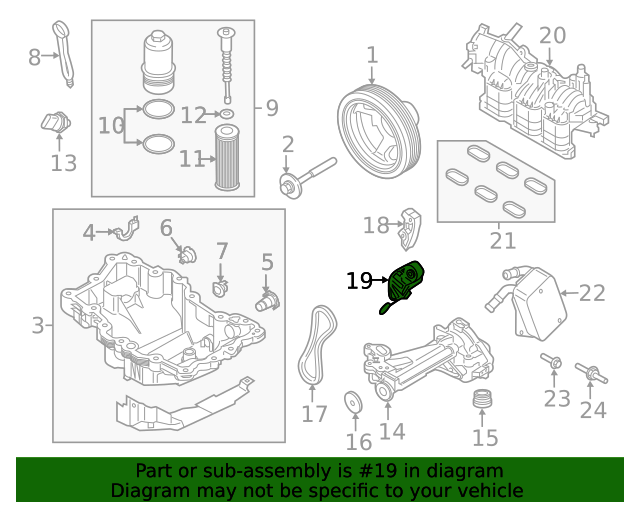 2015-2021 Ford Tensioner FT4Z-6L266-B | TascaParts.com