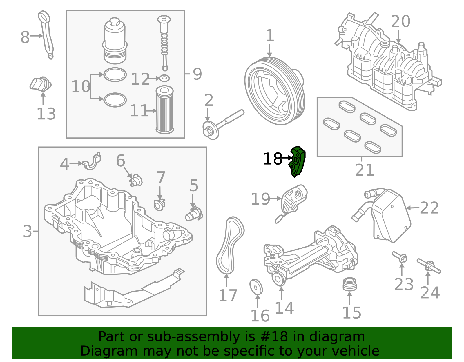 2015-2024 Ford Chain Guide FT4Z-6B274-C | Miracle Ford Parts