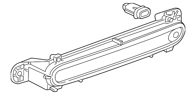 2013-2016 Chevrolet High Mount Lamp 22909969 | GMPartsDirect.com