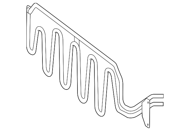 463-460-22-24 - Power Steering Cooler 2009-2015 Mercedes-Benz G 550 ...