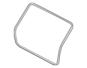 LR024161 - Surround Weather-Strip - 2003-2012 Land Rover Range Rover ...