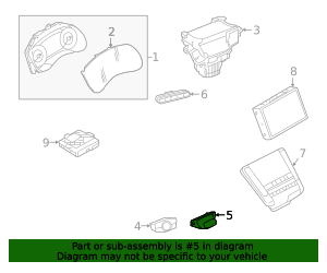 2019-2020 Infiniti QX50 Display Switch 25273-5NA0A | INFINITI OF WEST ...