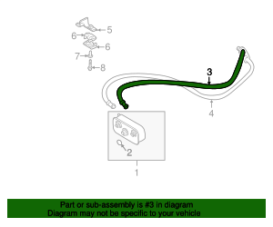 17223400213 - 2004-2006 BMW X3 Inlet Tube (17-22-3-400-213) | BMW of ...
