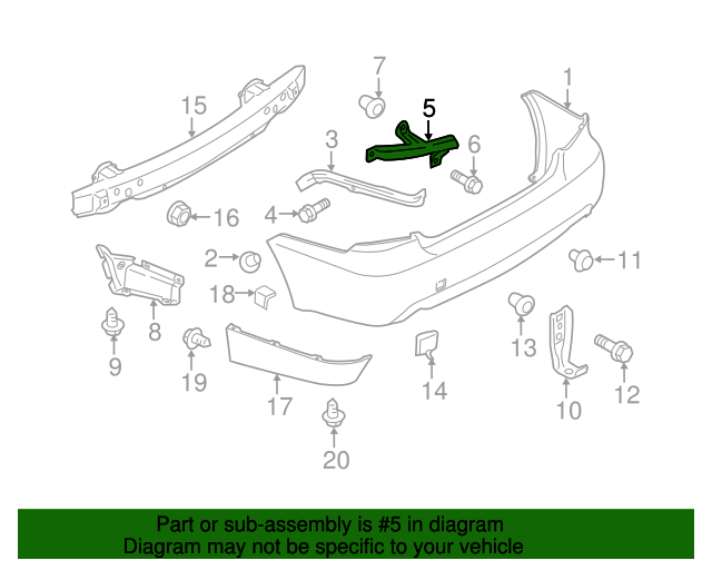 57717FG060 - Corner Reinforced 2008-2014 Subaru Impreza | Subaru ...