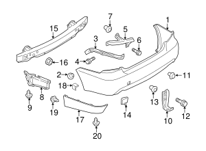 57717FG060 - Corner Reinforced 2008-2014 Subaru Impreza | Subaru ...