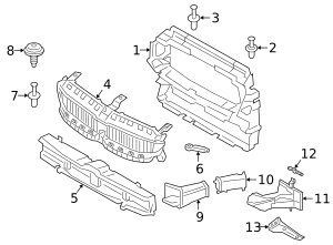 51747422280 - 2019-2021 BMW Air Inlet Duct (51-74-7-422-280) | BMW of ...
