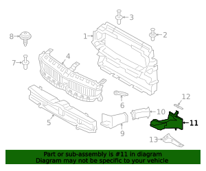 Genuine BMW 51-74-8-085-431 | Side Duct | FREE Shipping on Most Orders ...