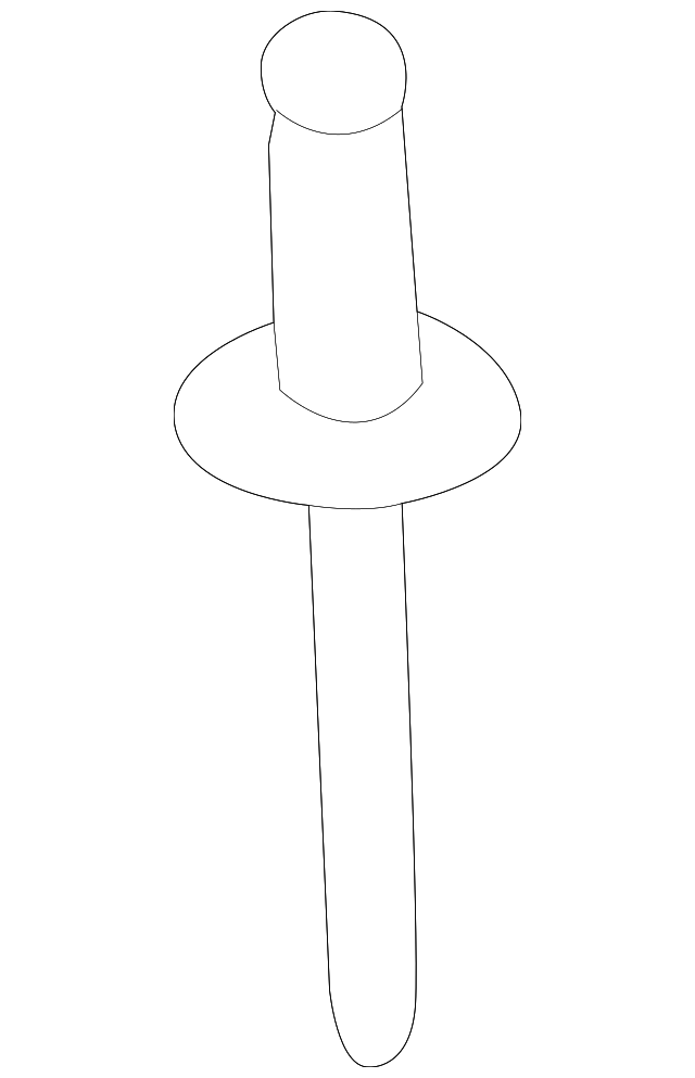 000-990-56-92 - Seal Rivet 2017-2019 Mercedes-Benz CLA 45 AMG ...