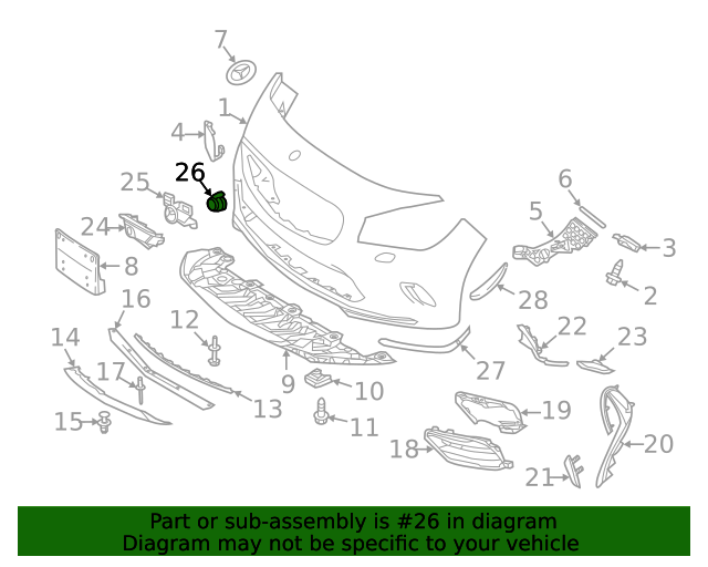 176-884-00-00 - Plug 2017-2019 Mercedes-Benz | Mercedes-Benz USA Parts