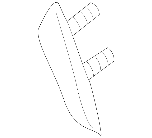 117-885-88-00 - Cover Molding Cap 2017-2019 Mercedes-Benz CLA 45 AMG ...