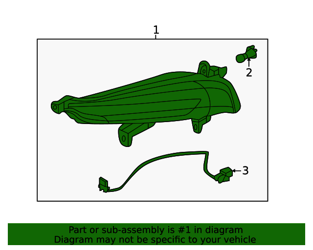 92304-D5500 - Park & Side Lamp 2019-2020 Kia Optima | Kia.Parts Store