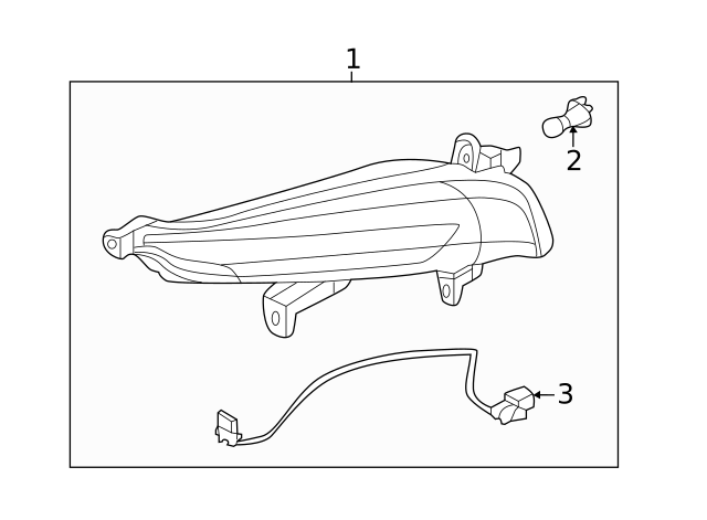 2019-2020 Kia Optima Park & Side Lamp 92303-D5510 | Kia Parts Online